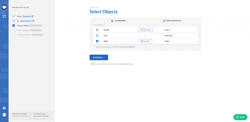 Import Your Tasks And Projects To Zoho Projects Projects And Tasks Migration Data Import And