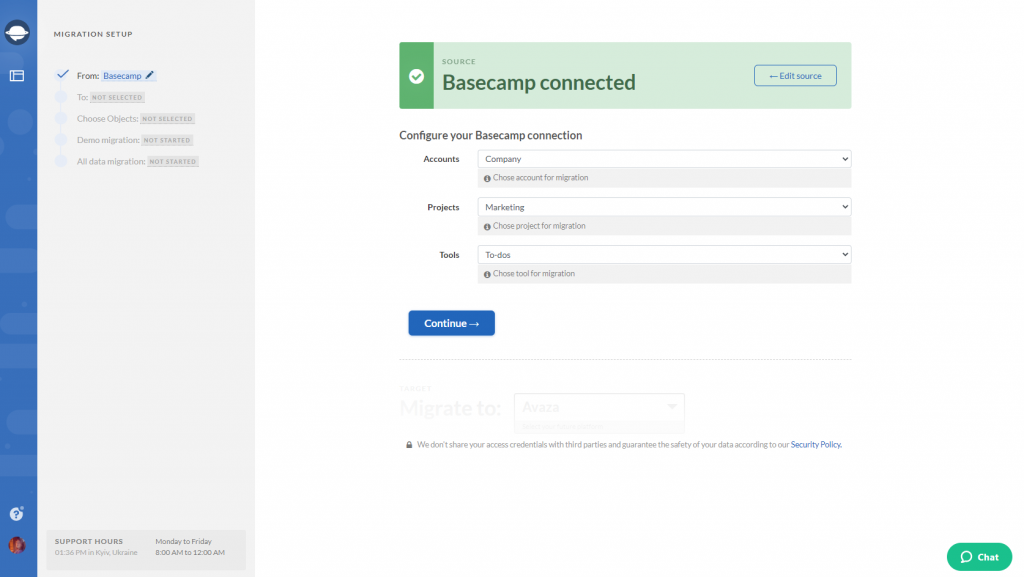 Export Your Data From Basecamp With Relokia Projects And Tasks Migration