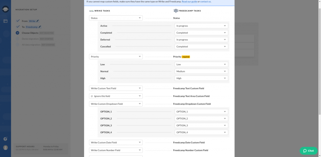 How You Export Your Wrike Data Automatedly Projects & tasks migration | Data import and ...