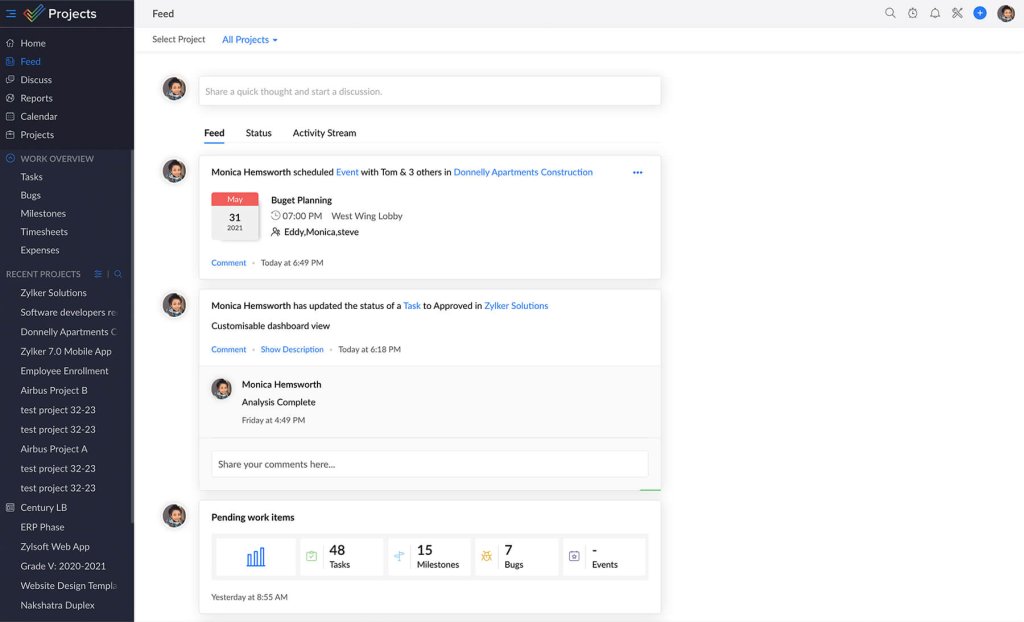 Zoho Projects Vs Clickup Comprehensive Project Management Comparison